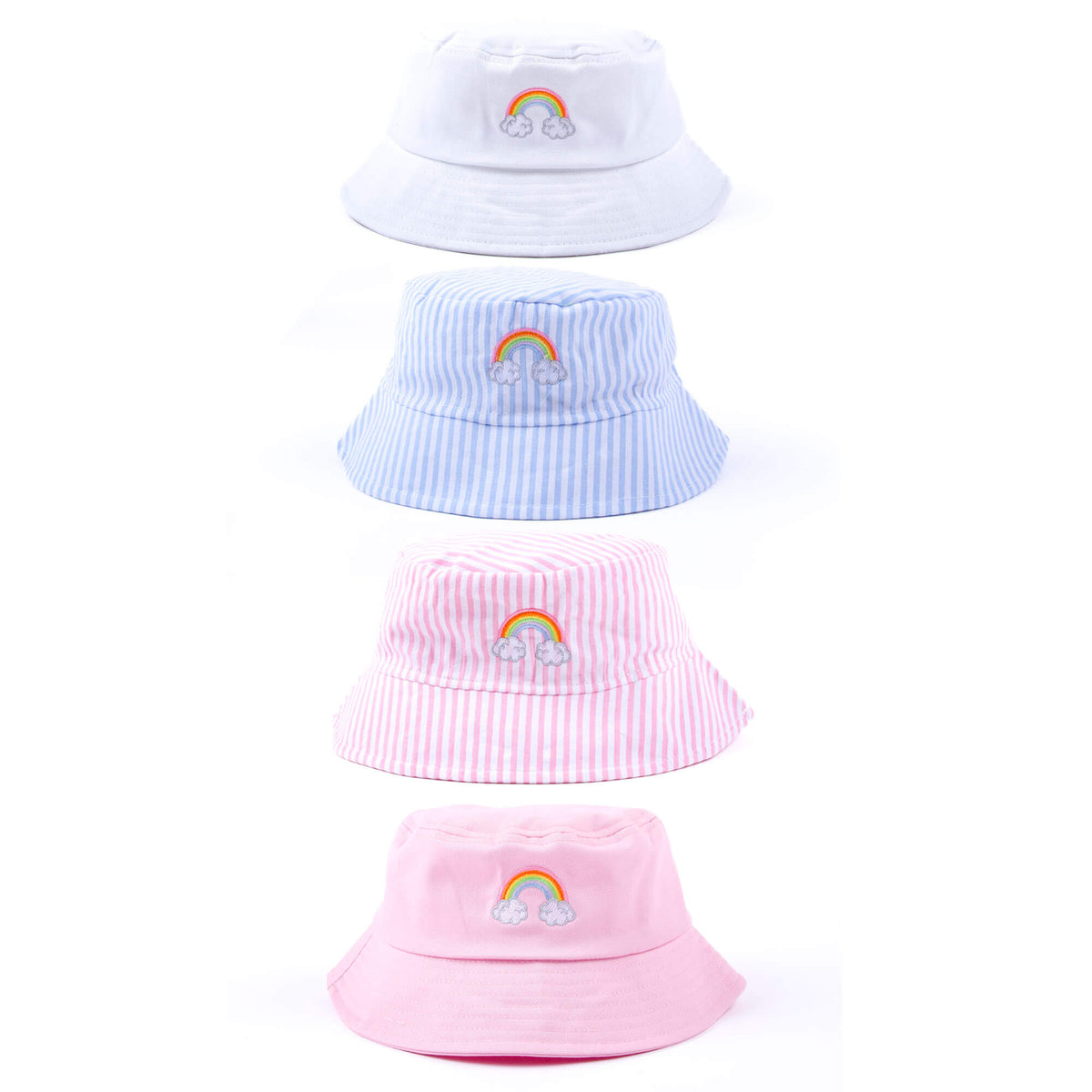 Kids Rainbow Sun Hat – Classic Whimsy