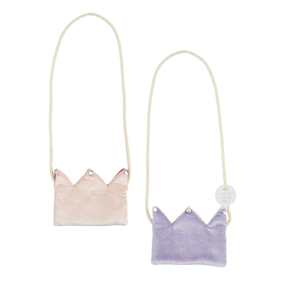 Princess Crown Light-Up Purses – Classic Whimsy