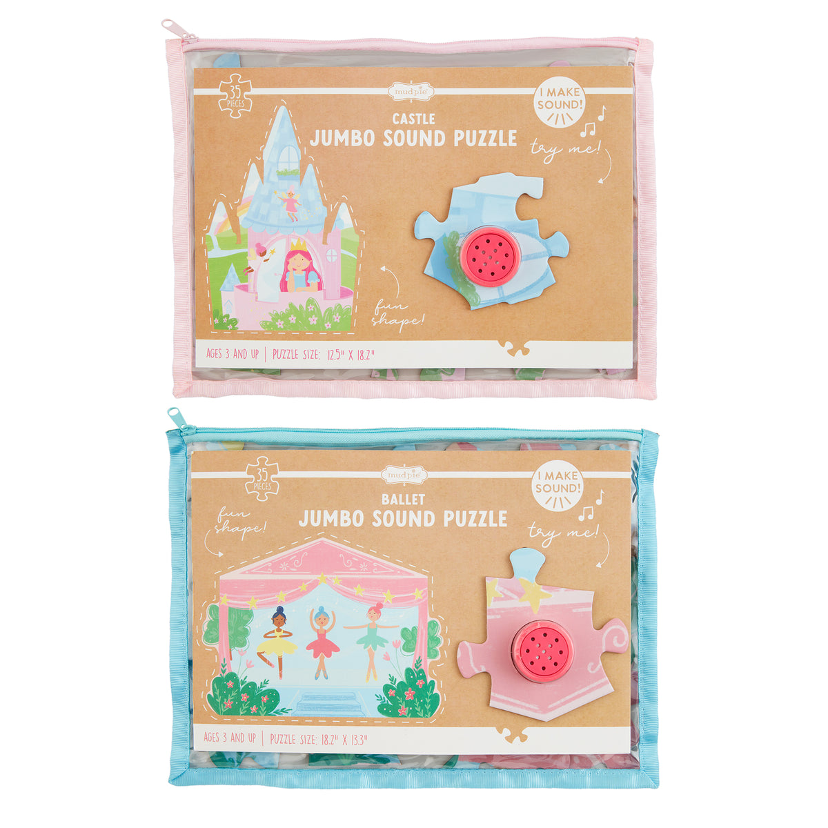 Girls Musical Floor Puzzles – Classic Whimsy