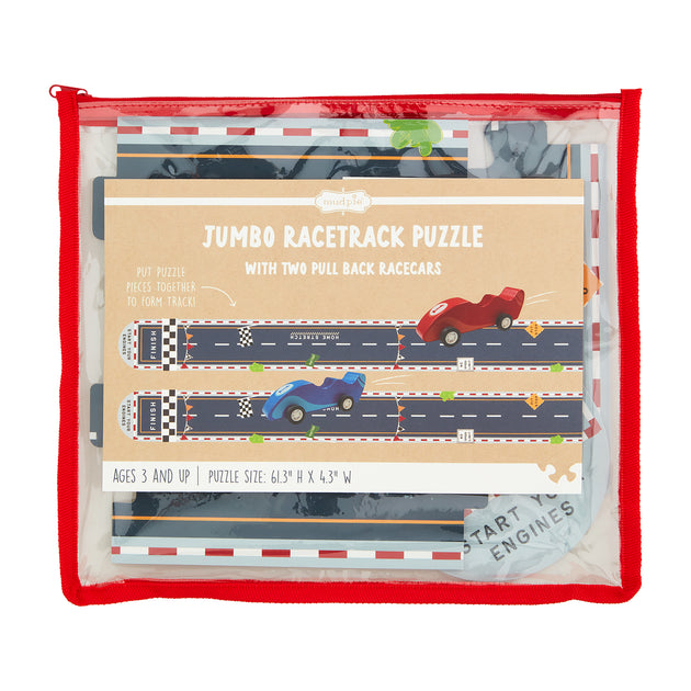 Race Car Track Floor Puzzle – Classic Whimsy