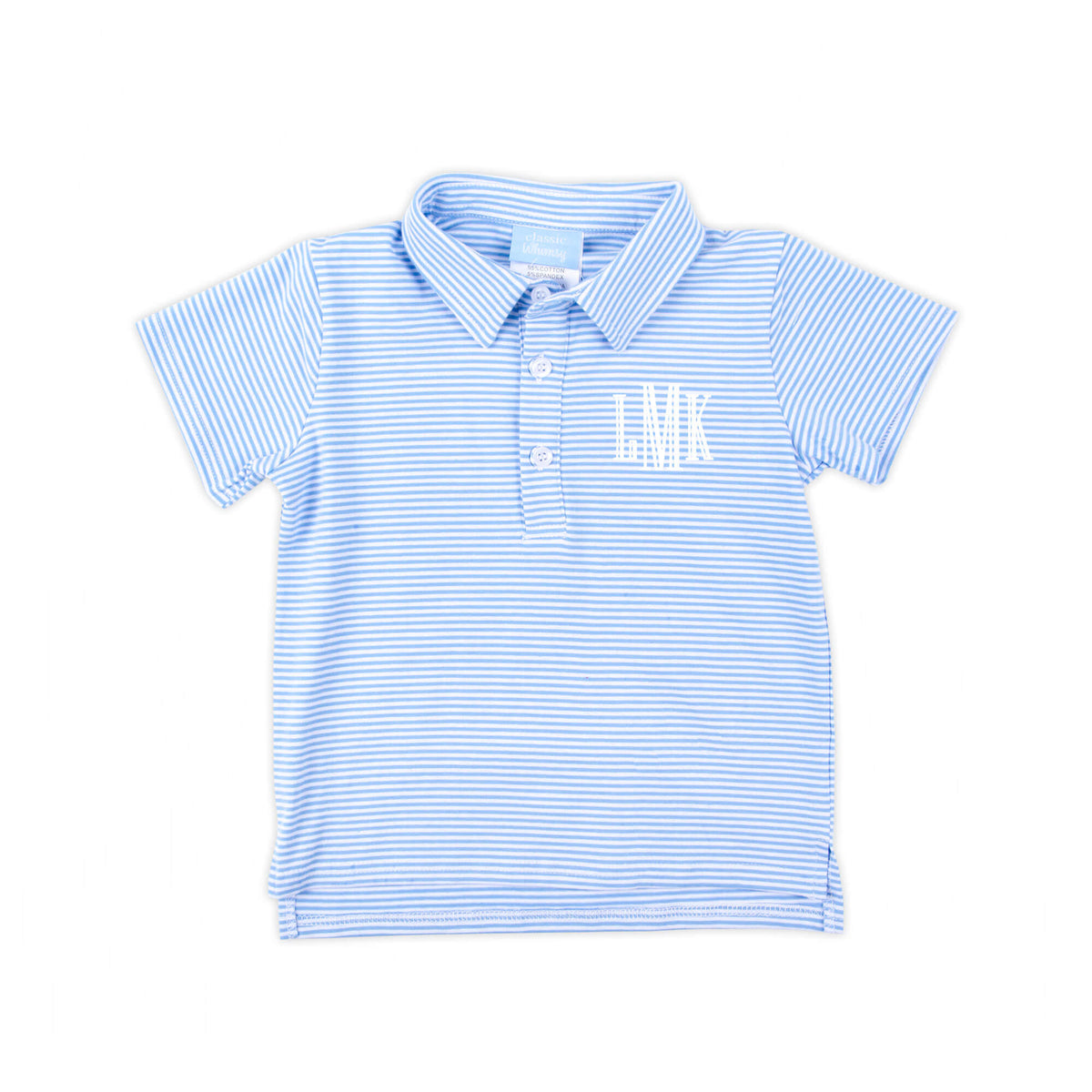 Blue Stripe Polo – Classic Whimsy