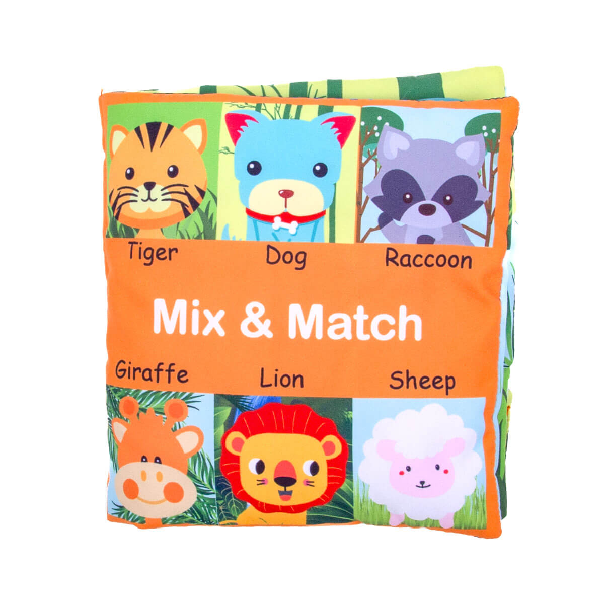 Mix & Match Plush Book – Classic Whimsy
