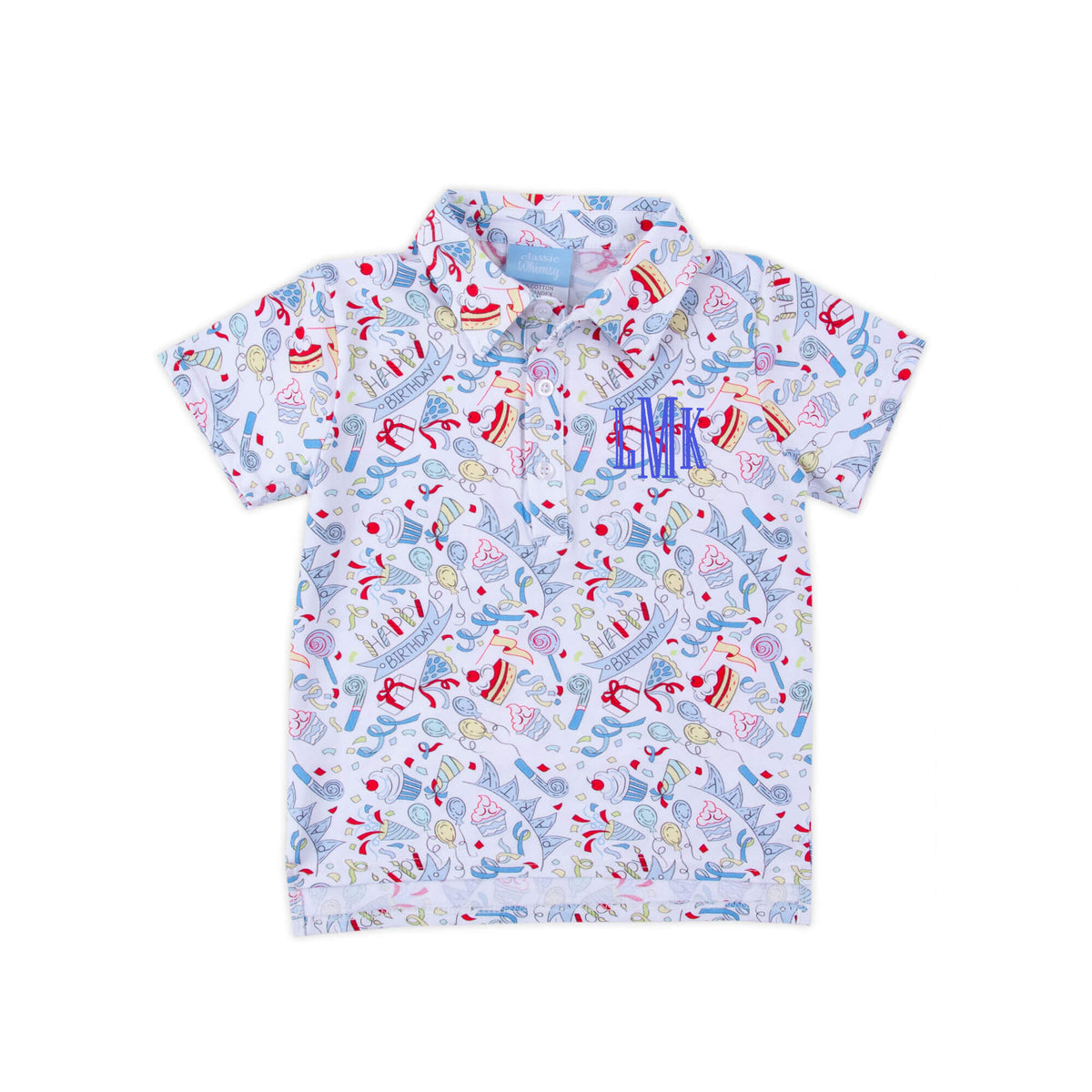 Birthday Boy Polo Shirt – Classic Whimsy