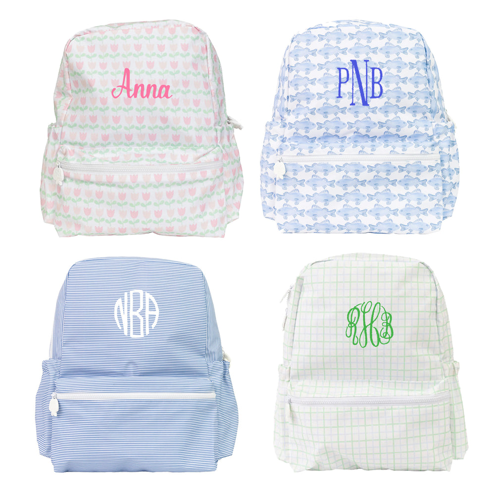 Apple Of My Isla | Wipeable Monogram Backpacks & Lunch Boxes – Classic ...