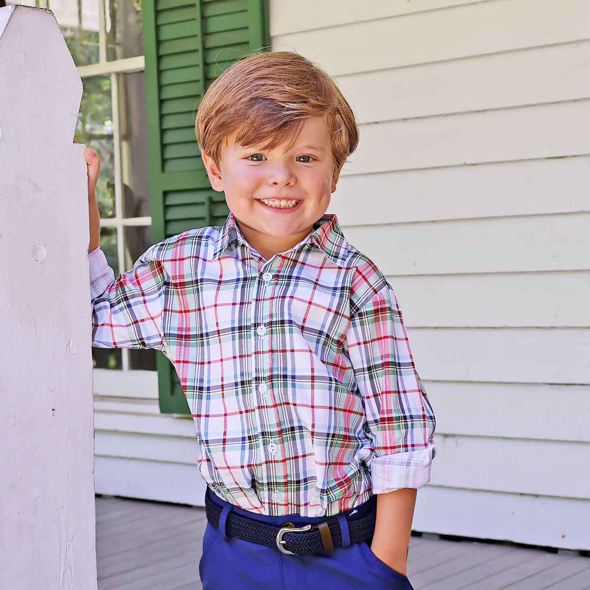 Douglas Plaid Button Down Shirt – Classic Whimsy