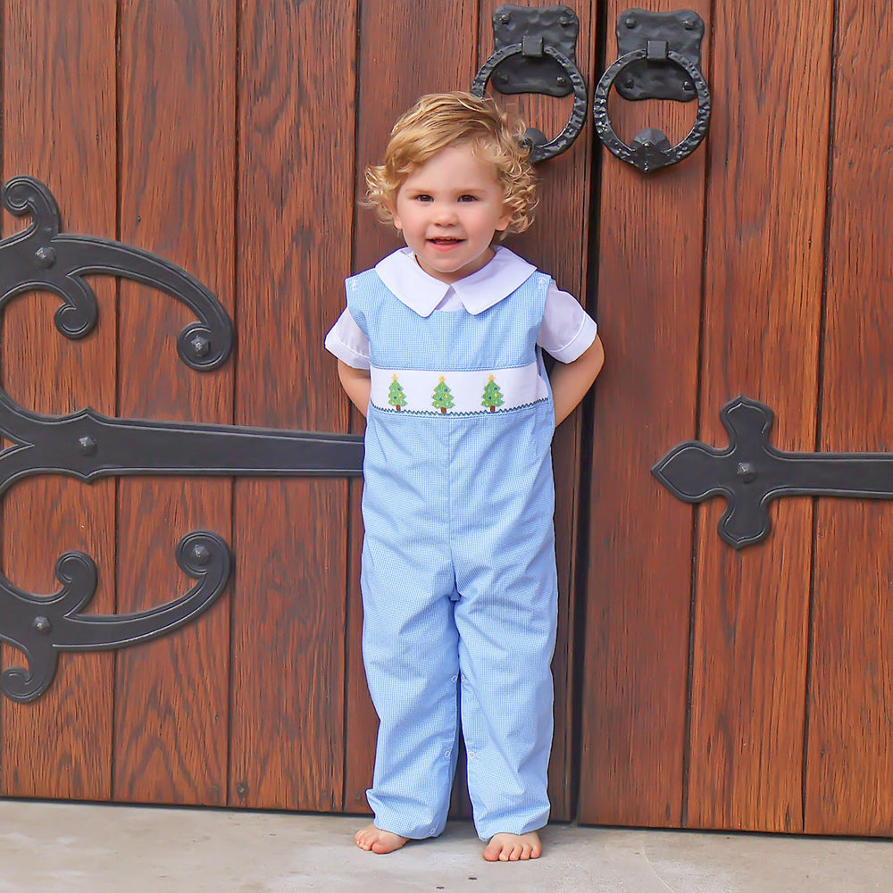 Christmas Smocking | Hand Smocked Dresses, Longalls & More – Classic Whimsy