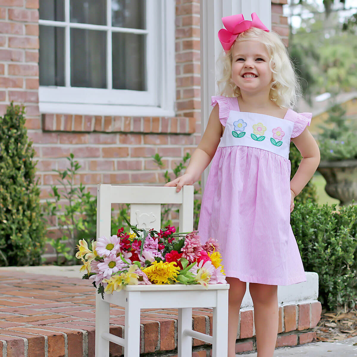 Spring Flowers Amy Dress – Classic Whimsy