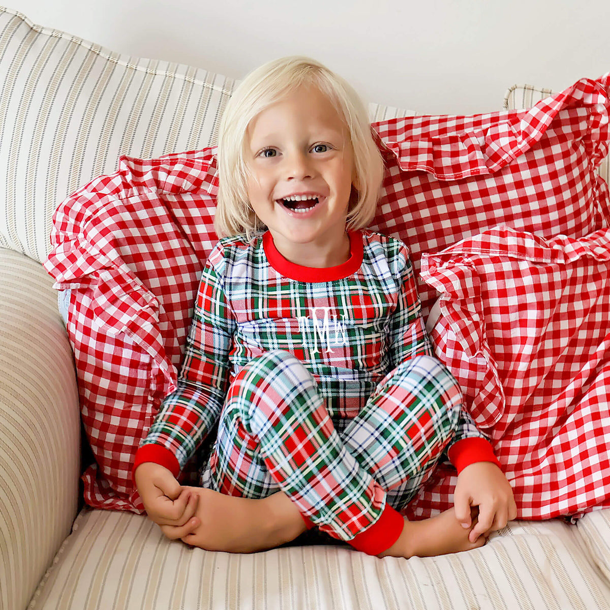 Sinclair Plaid Pajamas – Classic Whimsy