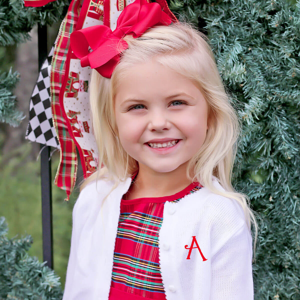 Matching Sibling Smocked Christmas Outfits | Smocked Auctions – Classic ...