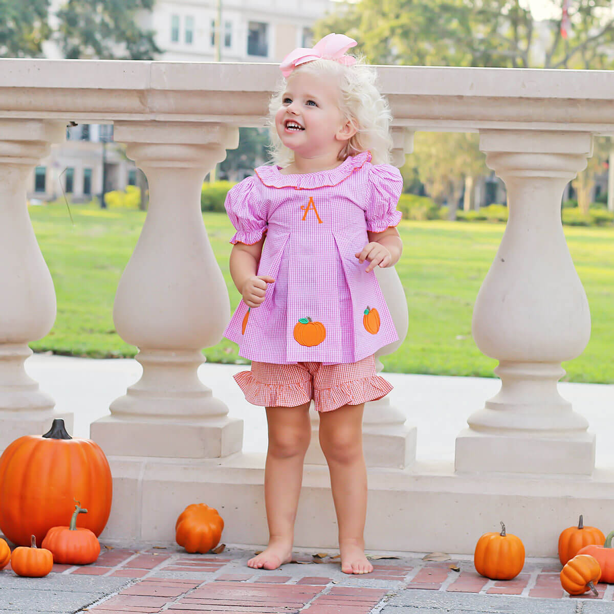 Sweet Pumpkin Chloe Short Set – Classic Whimsy