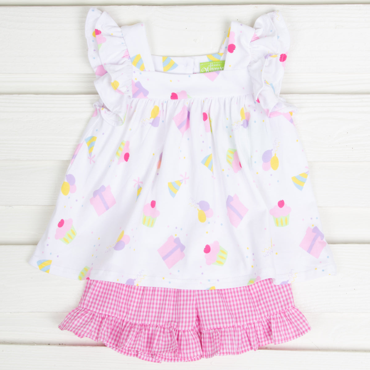 Birthday Print Poppy Short Set – Classic Whimsy