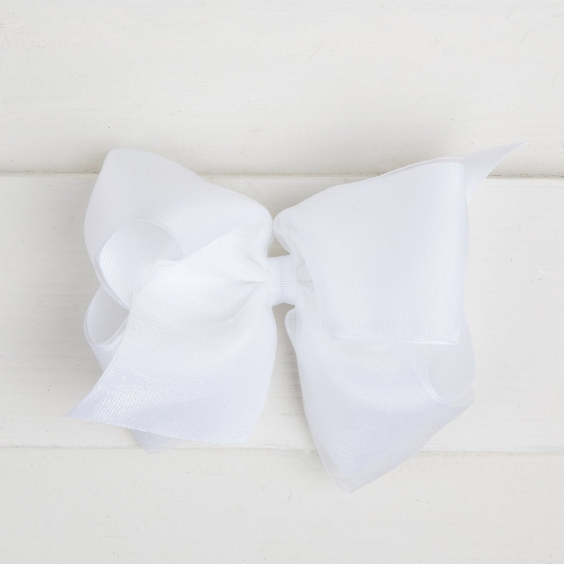 Organza Overlay Bow – Classic Whimsy