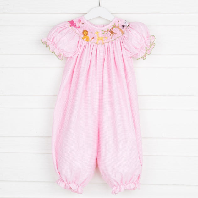 Adorable Long Bubbles for Baby & Toddler Girls | Smocked Auctions ...